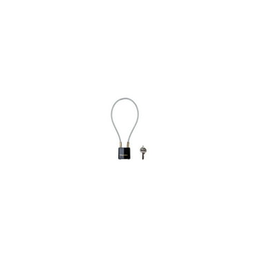 BULLDOG TSA LOCK W/STEEL CABLE - Walmart.com