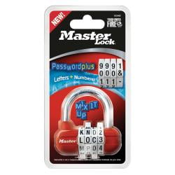 Master Lock Alphanumeric Combination Padlock MLK1534D, Assorted Colors ...