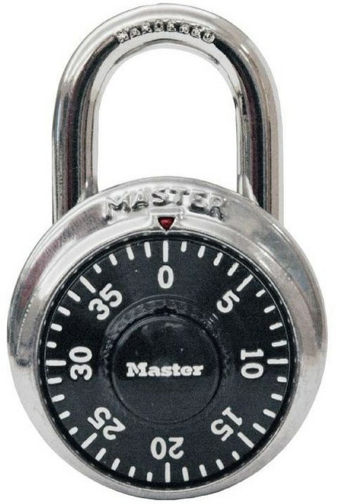 Master Lock Combination Dial Padlock, 1.875", 1500D (3 pack) - Walmart.com