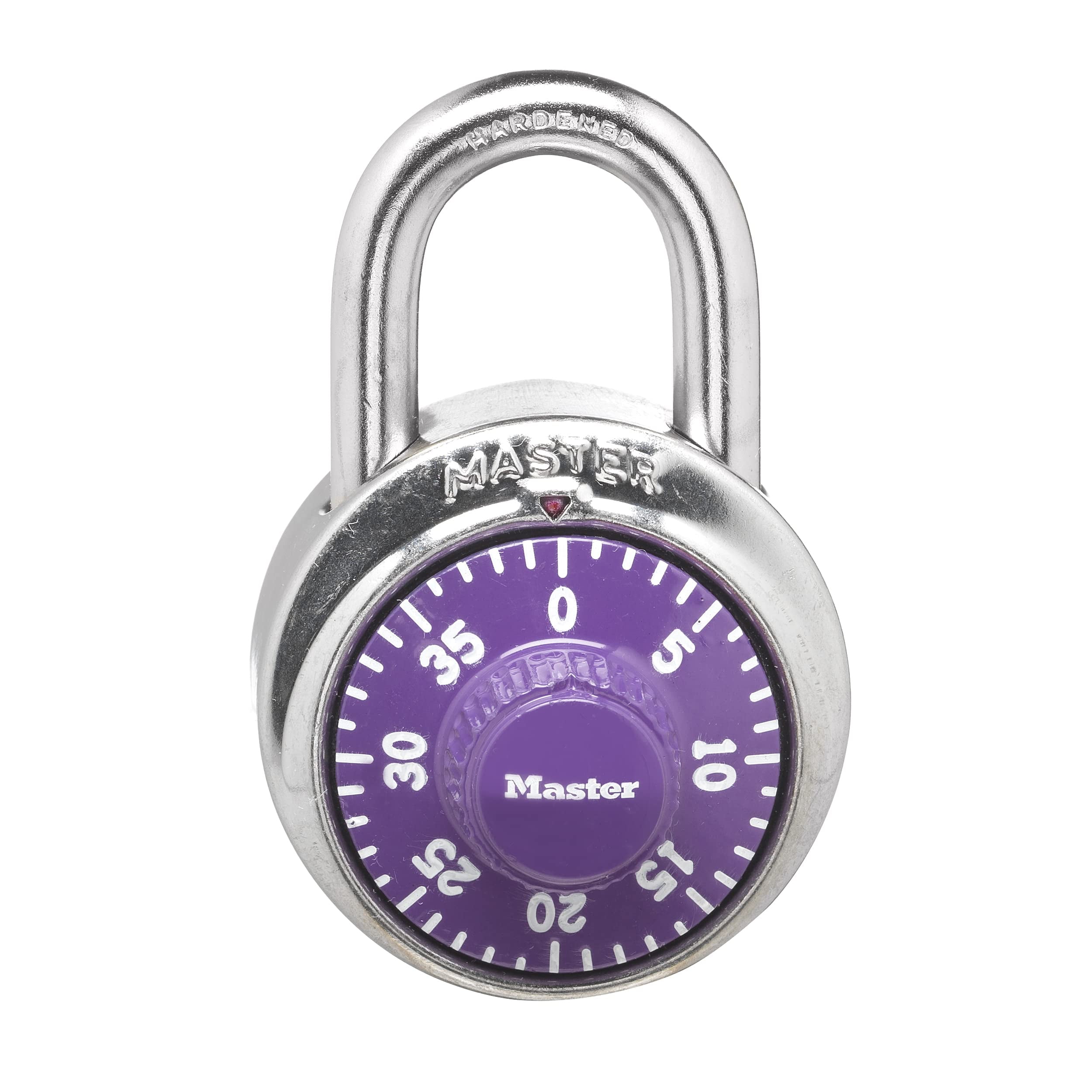 Master Lock Purple Combination Locker Lock, 3-Digit Combo Padlock for ...