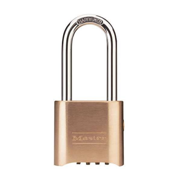 Master Lock Combination Padlock,1 1/2 in,Rectangle 176LH - Walmart.com