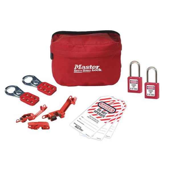 Master Lock Compact Safety Lockout Pouch, Electrical S1010E410KABAS ...