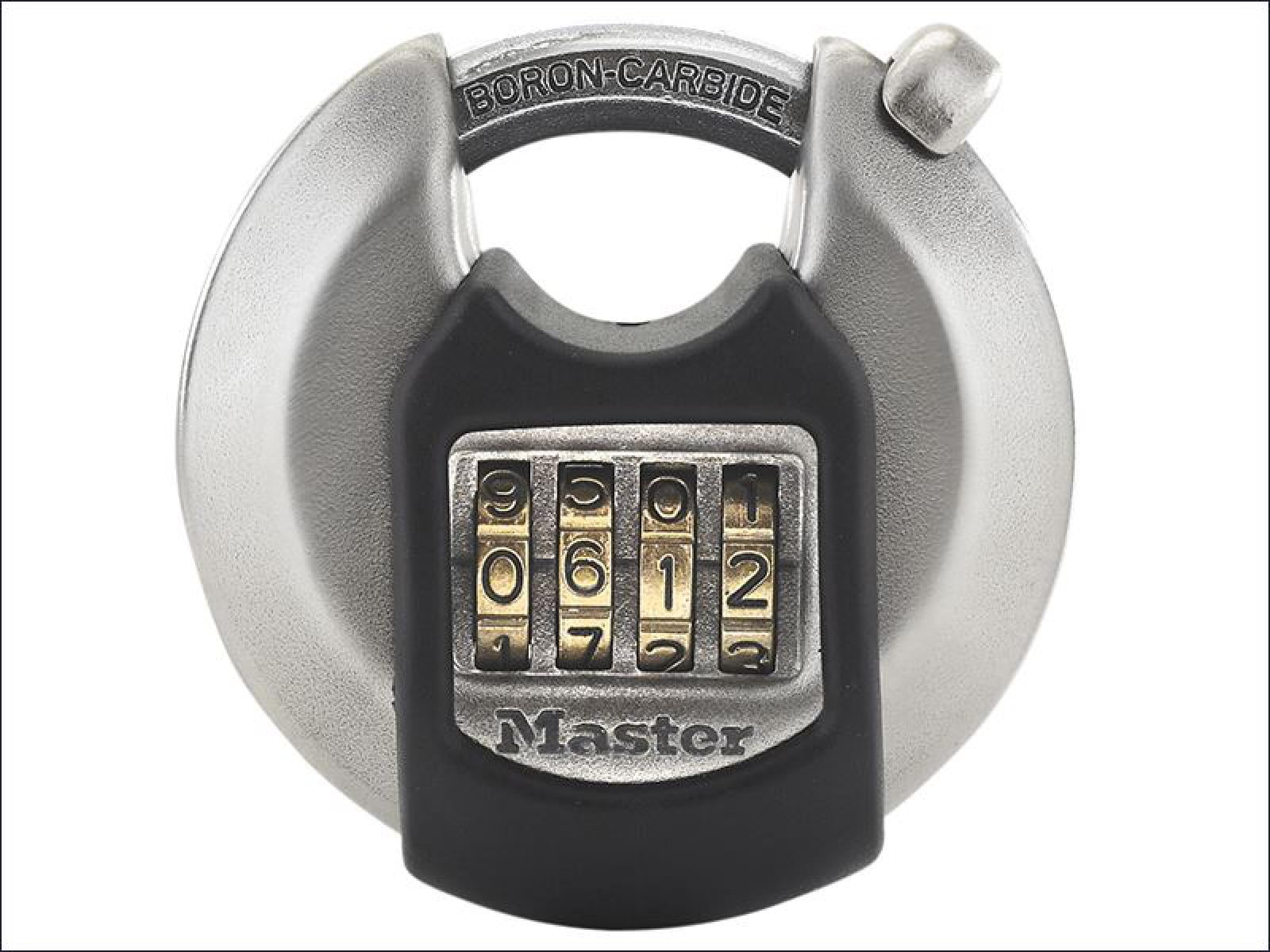 Master Lock Discus Padlock Excell Stainless Steel 70 mm M40EURDNUM ...