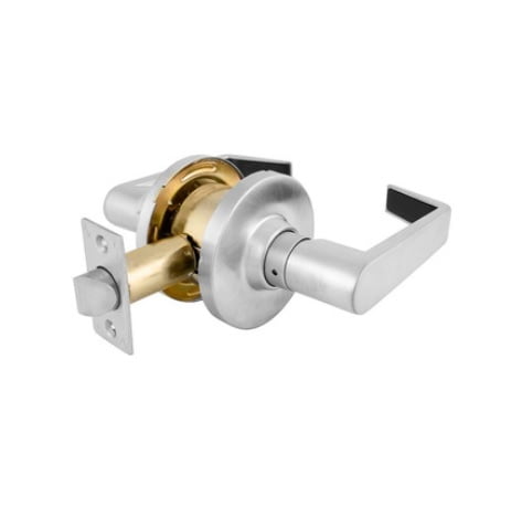 Master Lock Door Lockset Lever Privacy Brushed Chrome Grade 2 ...