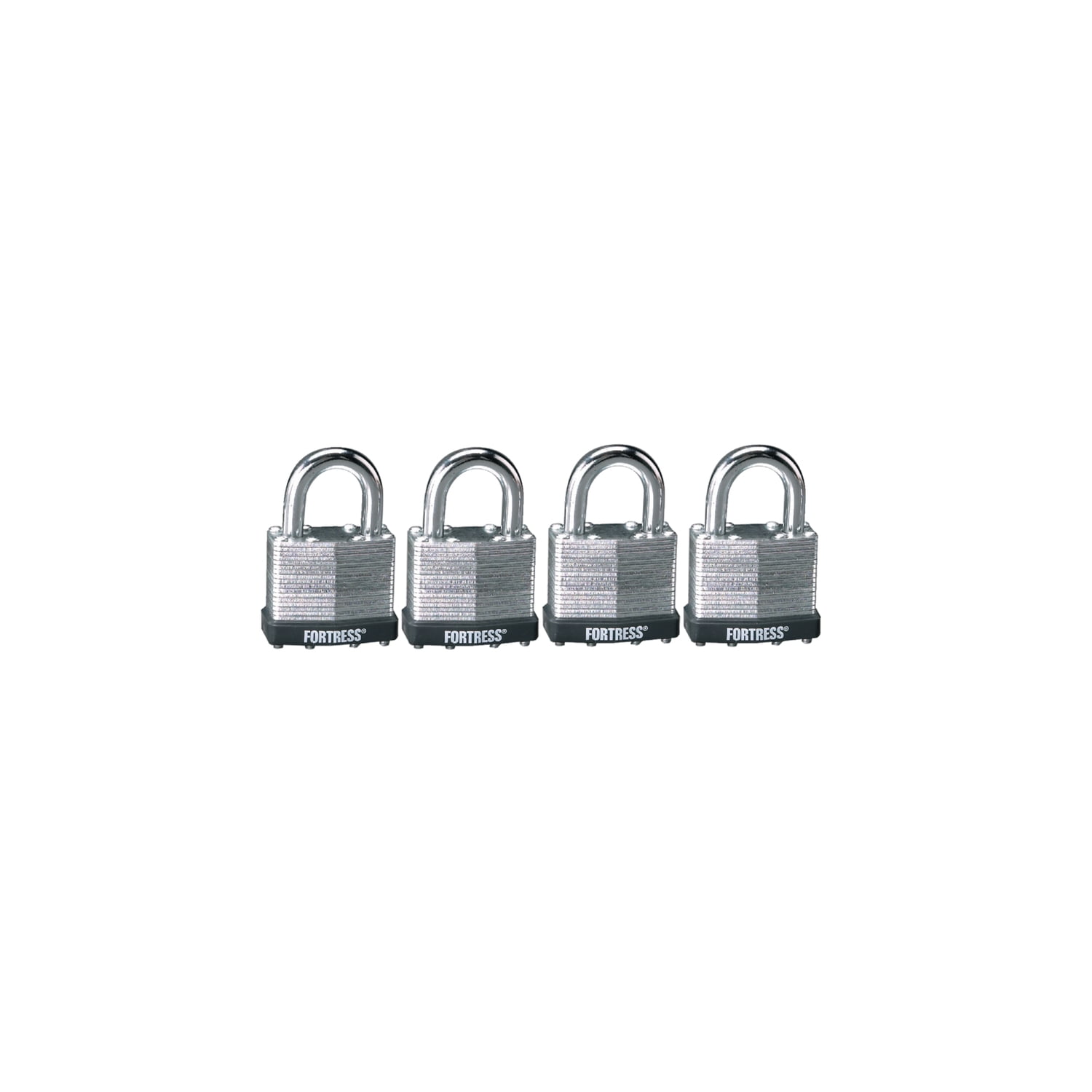 Master Lock Fortress 5.6 in. H x 1-1/2 in. W Laminated Steel 4-Pin ...