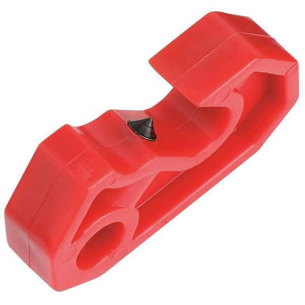 Master Lock ISO-DIN Univ Lockout Device,Plastic,Red S2393 - Walmart.com