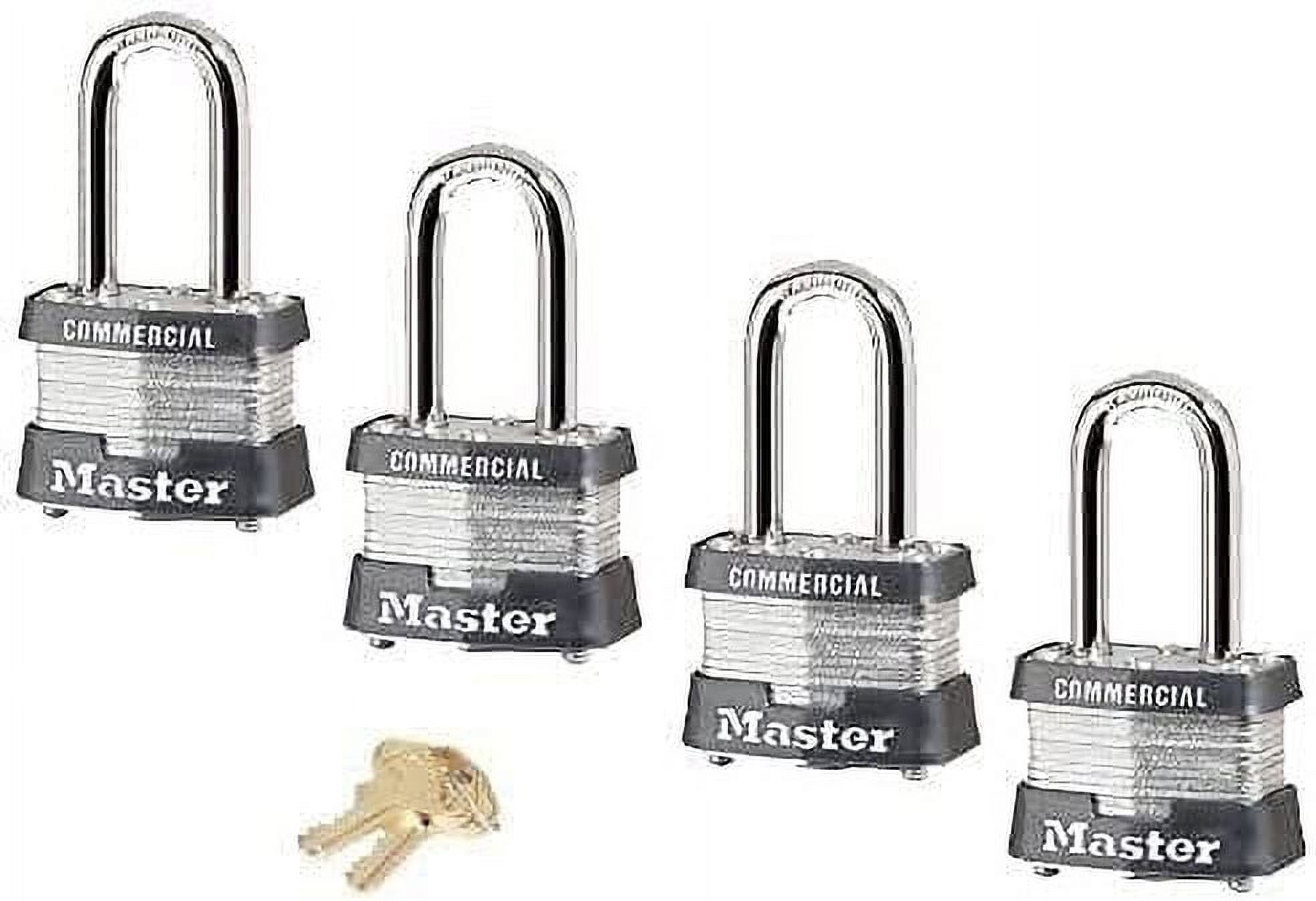 Master Lock - Keyed Alike Locks 3NKALF-4 w/ BumpStop Technologiy ...