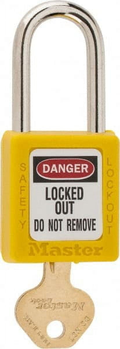 Master Lock. Keyed Different Retaining Key Lockout Padlock 1-1/2 ...