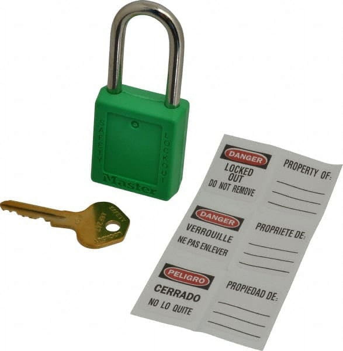 Master Lock Keyed Different Retaining Key Lockout Padlock - Walmart.com