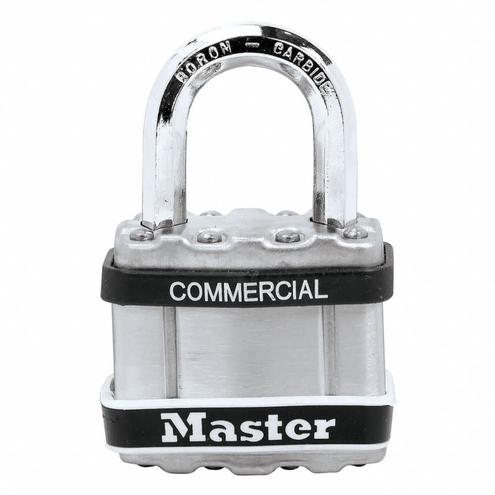 Master Lock 1-3/4 In. Wide Commercial Magnum Laminated Steel Padlock ...