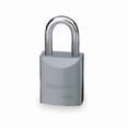 Padlock, Keyed Alike, Standard Shackle, Rectangular Steel Body, Boron ...