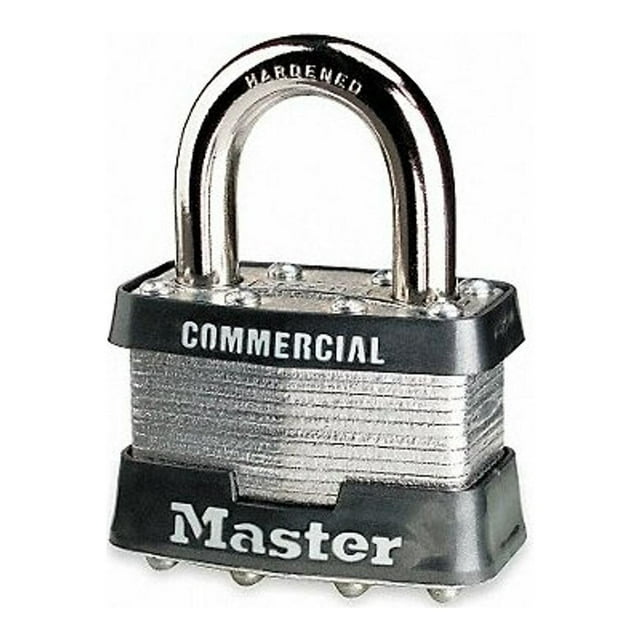 Master Lock Keyed Padlock, 3/4 in,Rectangle,Silver 21KA - Walmart.com
