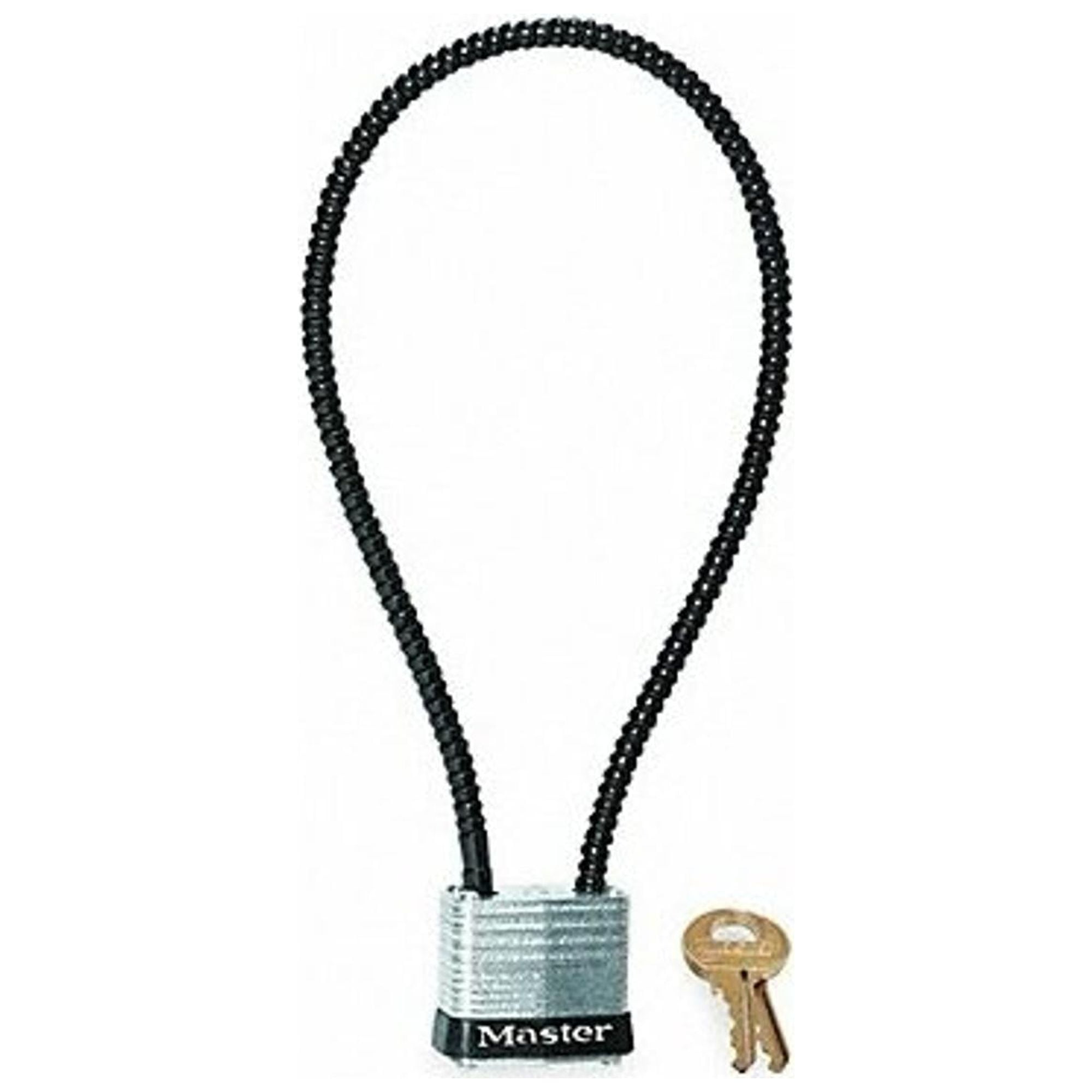 Padlock, Keyed Alike, Flexible Shackle, Steel Body, Steel Shackle ...