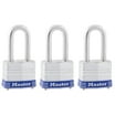 Master Lock 141D 1-9/16" Black Vinyl Cover Brass Padlock - Walmart.com