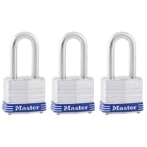 Master Lock Laminated Steel 1-3/4in (44mm) Padlock with Key, 1-1/2in ...