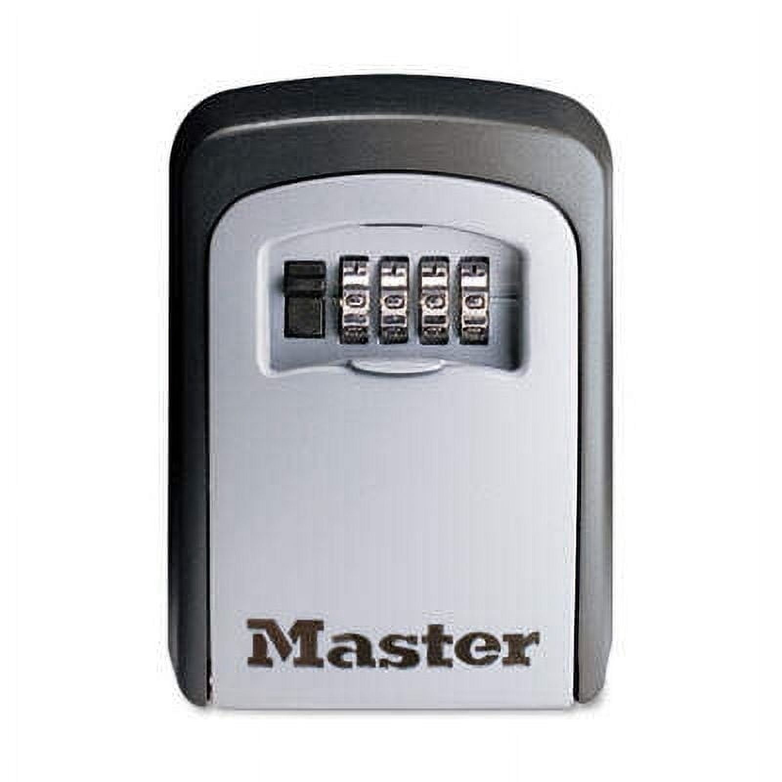 Master Lock Locking Combination 5 Key Steel Box, 3.25" Wide, Black ...