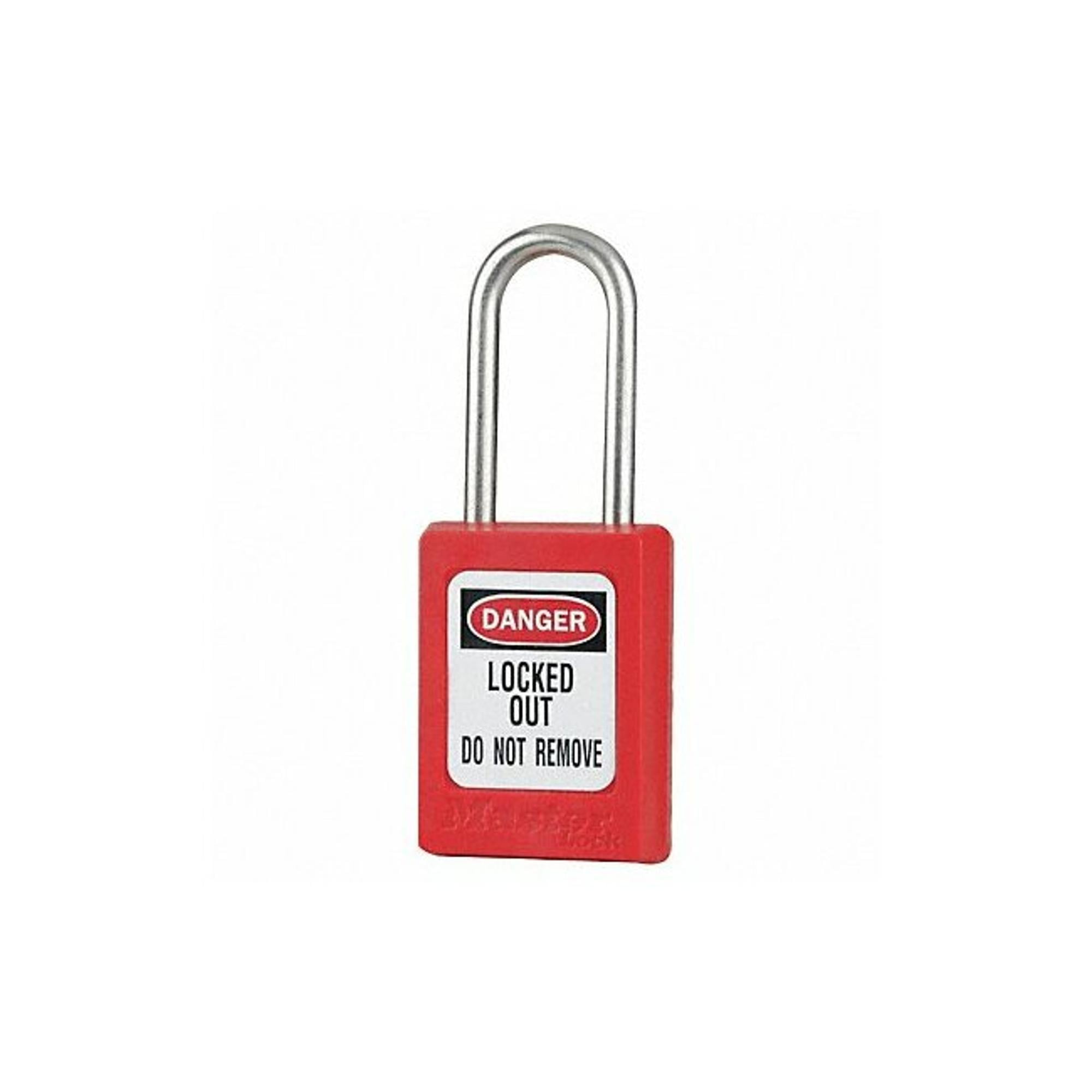 Master Lock Lockout Padlock,KA,Red,1-13/16"H,PK12 S33KAS12RED - Walmart Business Supplies