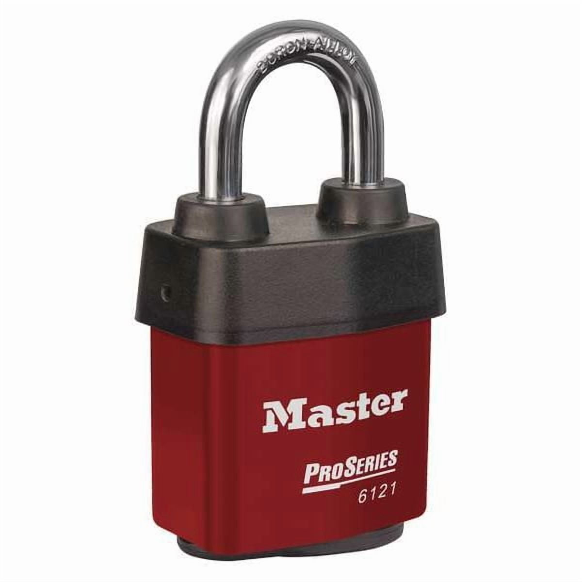 Master Lock Lockout Padlock,KA,Red 6121KARED - Walmart Business Supplies
