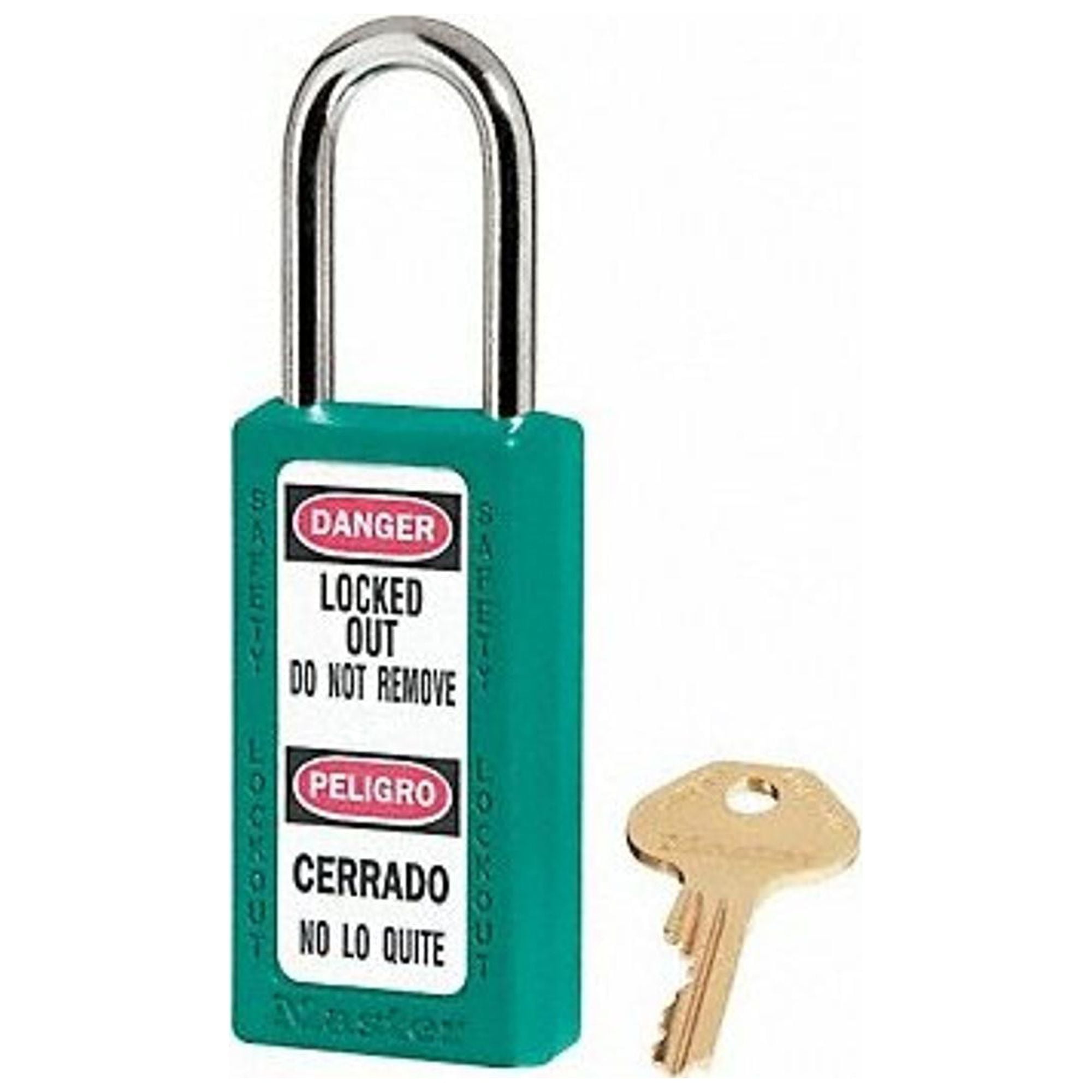Master Lock Lockout Padlock,KD,Teal,3"H 411TEAL - Walmart.com