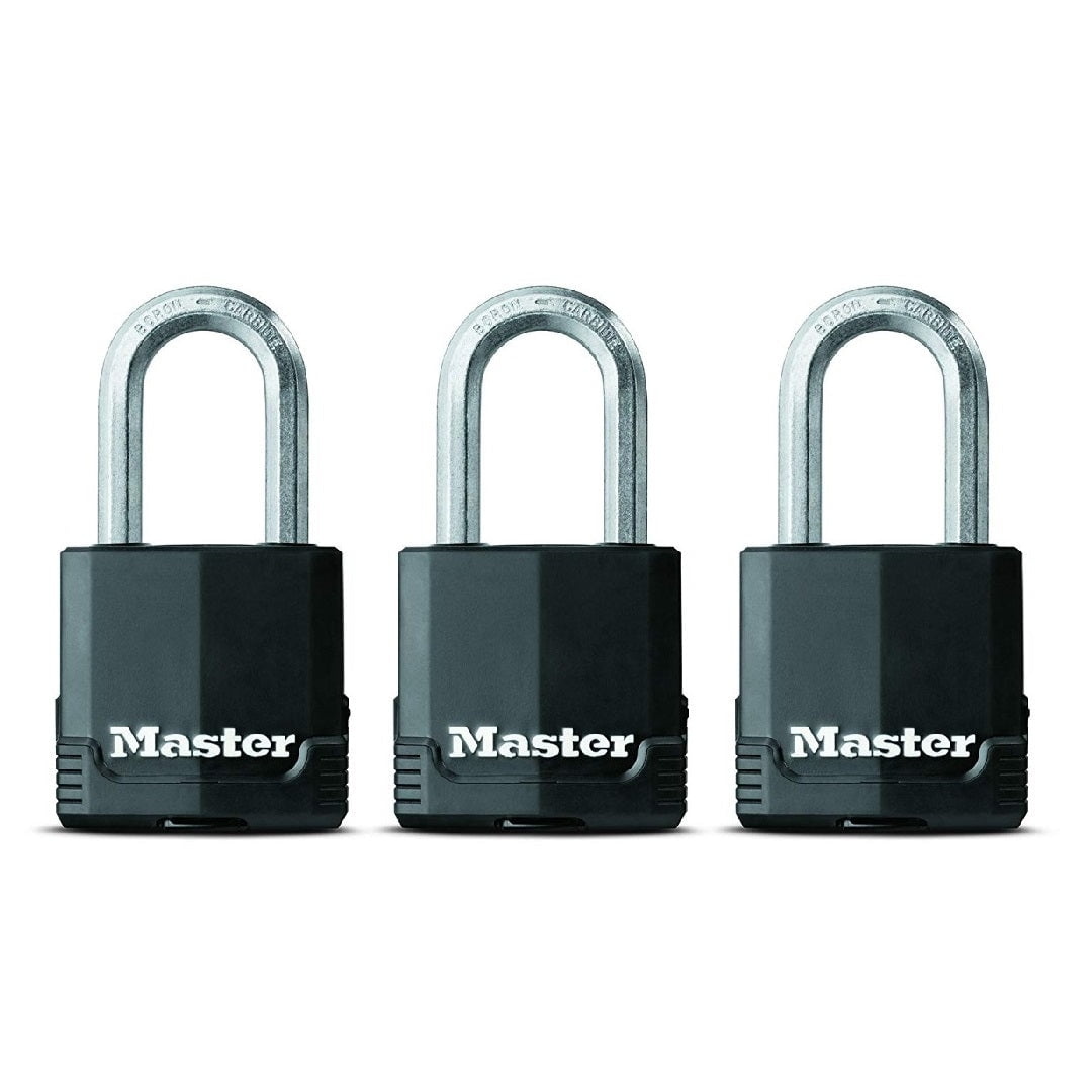 Master Lock M115XTRILFCCSEN Magnum 1-3/4" Covered All-Weather Padlock ...