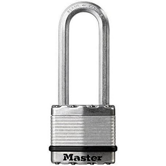 Master Lock M1KALJ 1.75 in. Laminated Padlock With Long Shackle ...