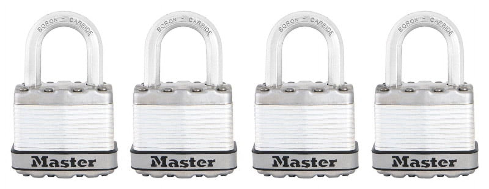 Master Lock M1XQHC 1-3/4" Magnum® Padlock 4 Count - Walmart.com