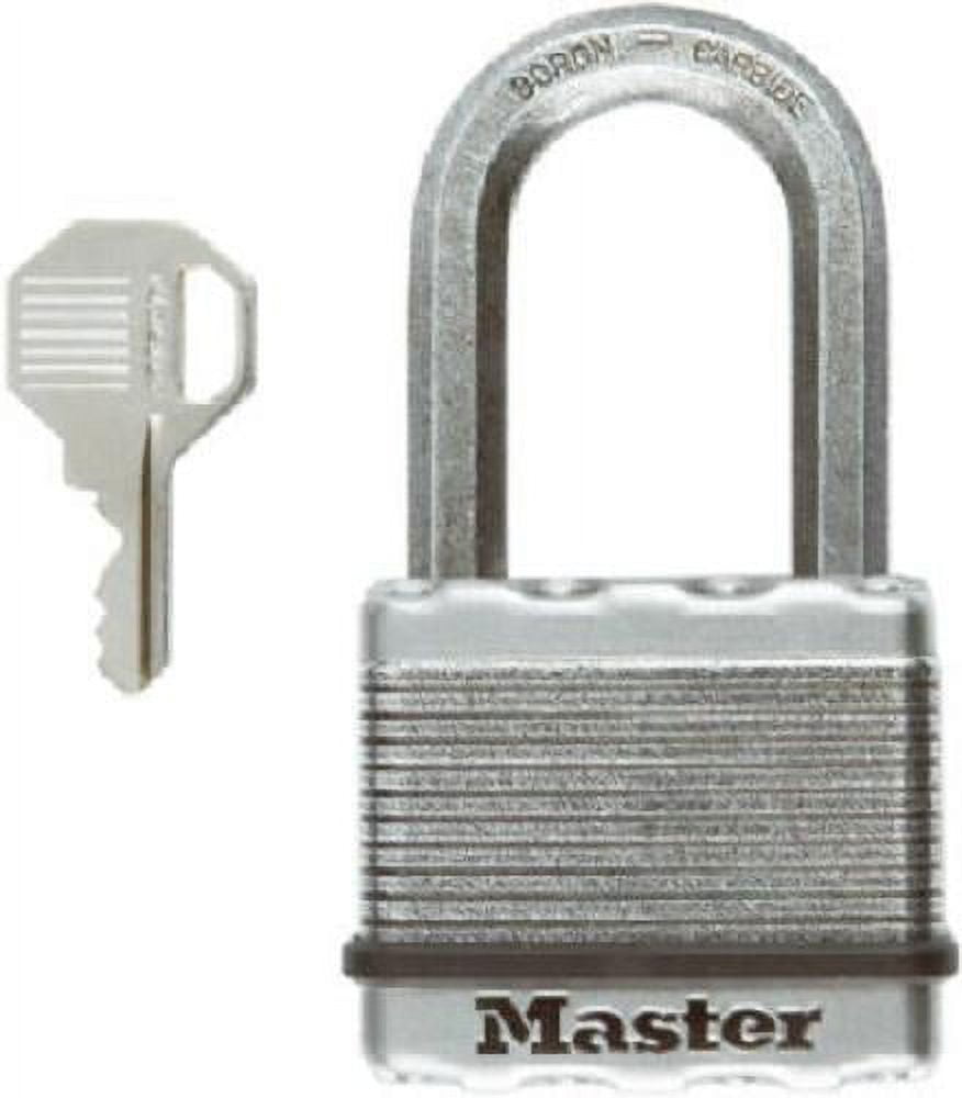 Master Lock M5XKADLFCCSEN Magnum Laminated Padlock with 1-1/2" Shackle ...