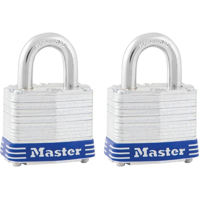 Master Lock, MLK3T, High Security Padlock, 2 / Pack, Silver - Walmart.com