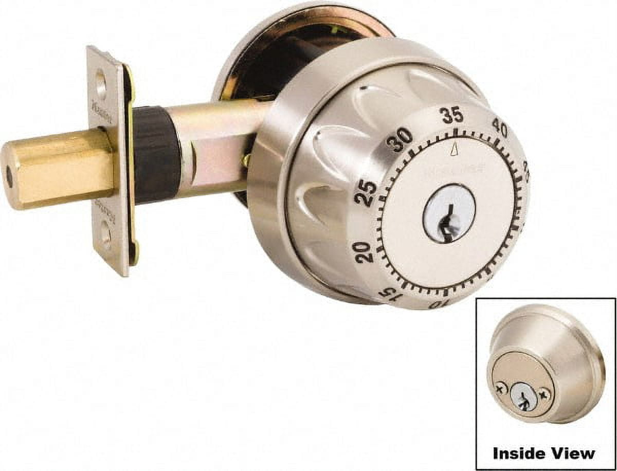 Master Lock Nightwatch Combination Deadbolt with Bump Stop Cylinder ...