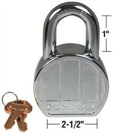 Master Lock No 230 Rekeyable Padlock, 2-1/2 In. Body, Kaa - Walmart.com