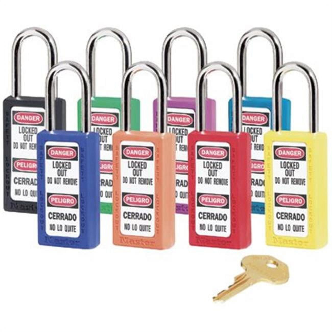 Master Lock No. 410 & 411 Lightweight Xenoy Safety Lockout Padlocks ...