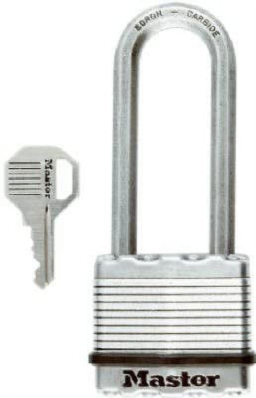 Master Lock Padlock Magnum Laminated 1-3/4" 2-1/2" Steel Uses M1 Key ...
