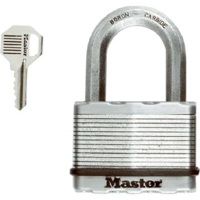 Master Lock Padlock, Magnum Laminated Steel Lock, 2-1/2 in. Wide ...