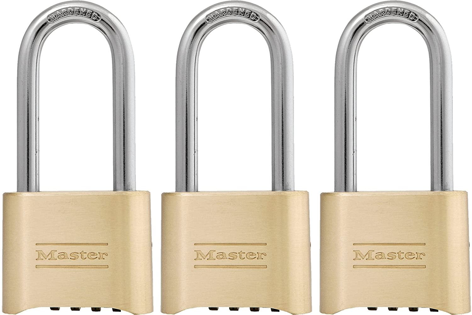 Master Lock Heavy Duty Combo Padlock, Set Your Own Combination, 2 in ...