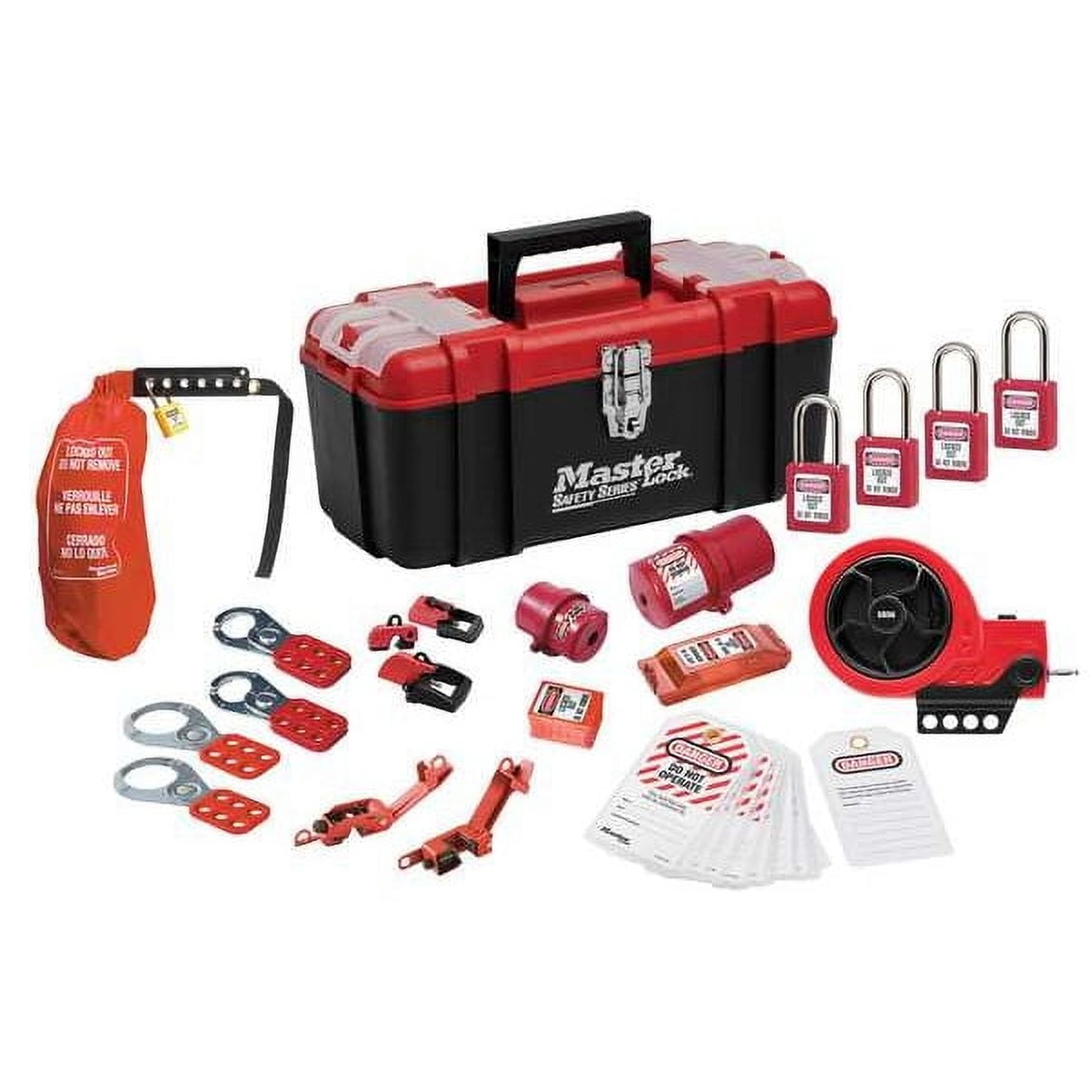 Master Lock Personal Safety Lockout Pouch,Red 1457VE410KAPRE - Walmart.com