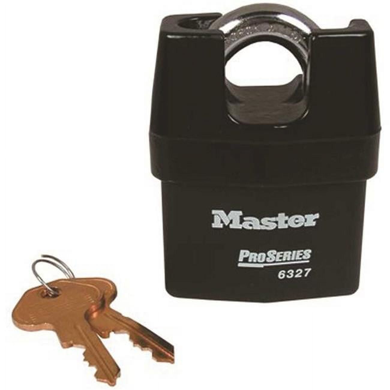 Master Lock Pro-Series 6325 Shrouded Padlock with Keys, 2.375 in. Steel ...