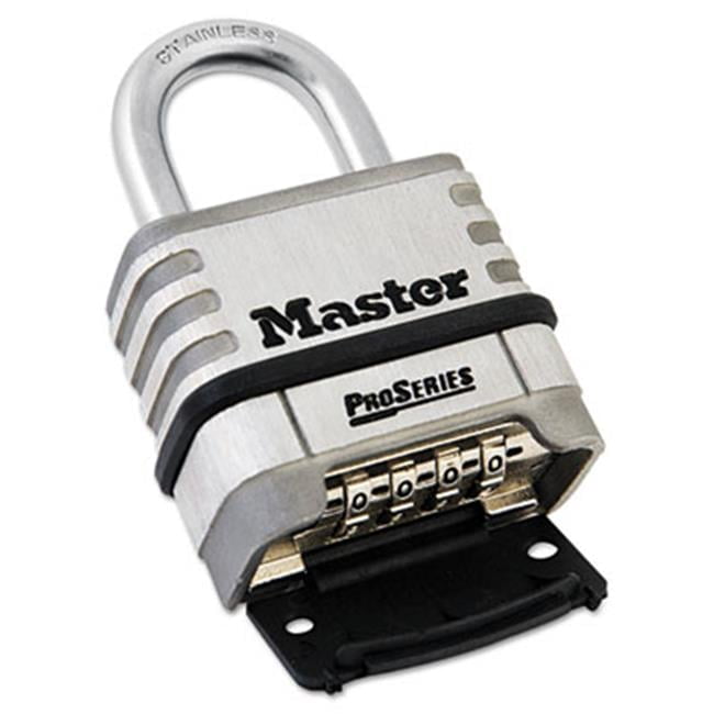 Master Lock ProSeries Stainless Steel Easy-to-Set Combination Lock ...