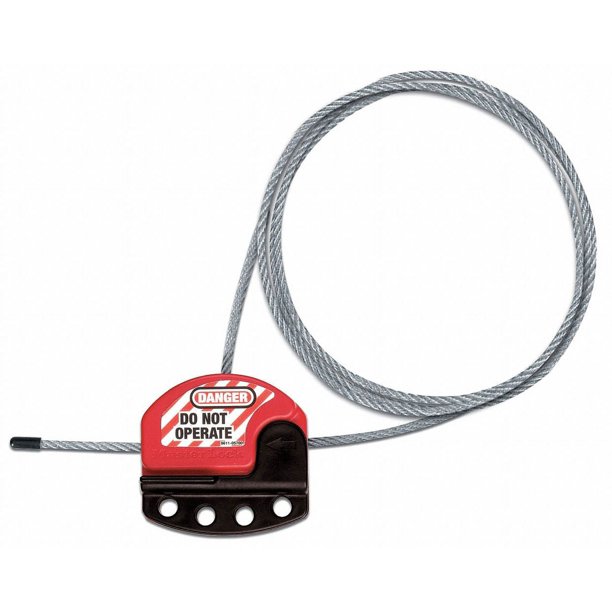 Master Lock S806CBL3 Master Lockâ® Cable Lockout, 3' - Walmart Business ...