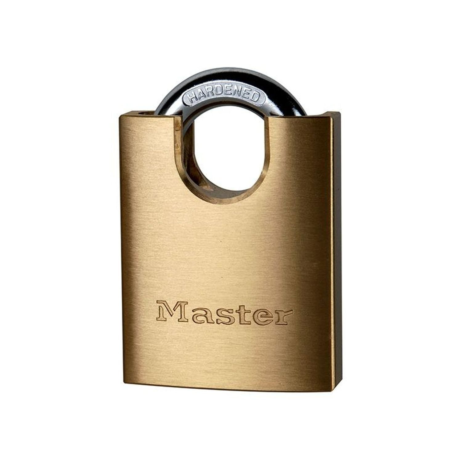 Master Lock Solid Brass 50mm Padlock 5-pin Shrouded Shackle - Walmart.com