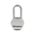 Master Lock Solid Steel 64 mm (2-1/ 2in) Padlock with Key, 24mm (15/16 in) shackle - Walmart.com