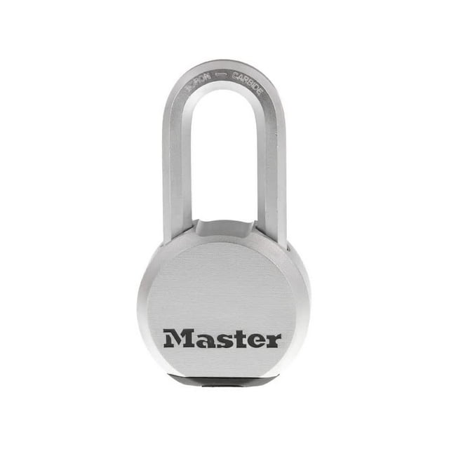 Master Lock Solid Steel 64 mm (2-1/ 2in) Padlock with Key, 24mm (15/16 ...