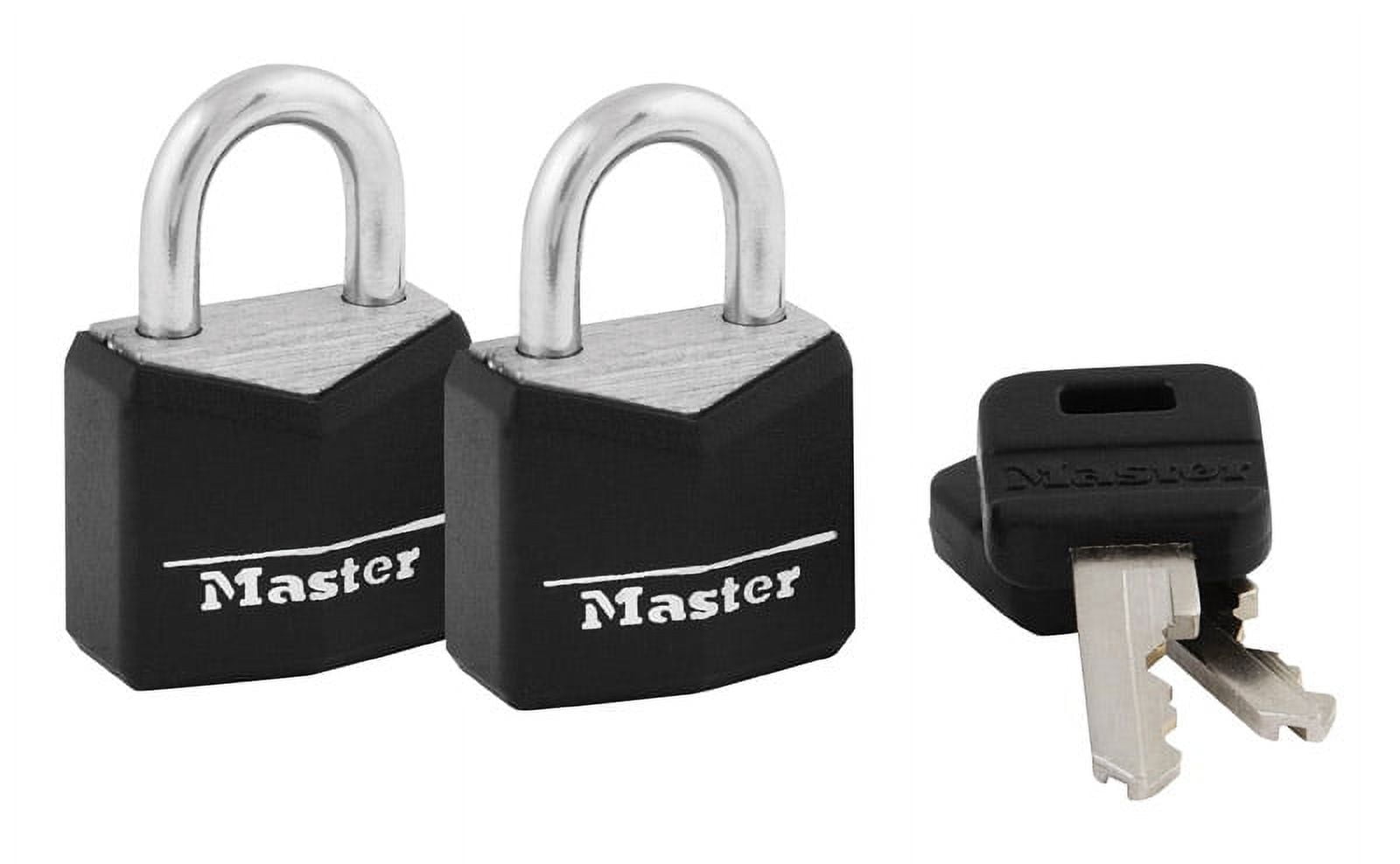 Master Lock Steel 3-Pin Tumbler Padlock Keyed Alike - Walmart.com