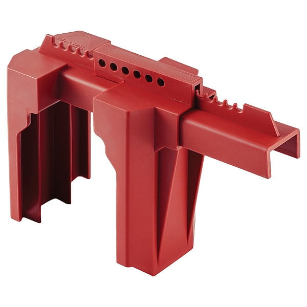 Master Lock Valve Lockout,Lever Handle,28.6 in H,Red S3079 - Walmart.com