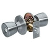 Constructor Chronos Stainless Steel Finish Entry Door Knob Handle Lock ...