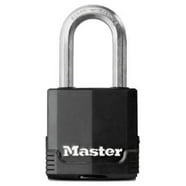 Master Danger Red Safety Padlock - Keyed Different - 0.25" Shackle ...
