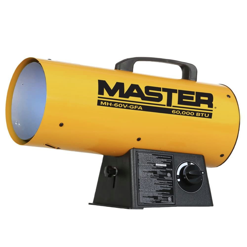 Master MH-60VBOA-GFA 60000 BTU Propane LP Variable Output Cordless and ...