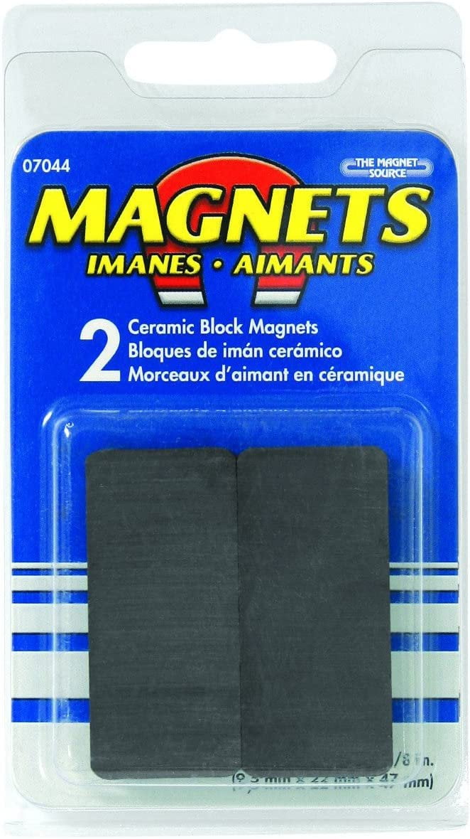 Master Magnetics 07044 Magnet Block .875" 2Pc - Walmart.com