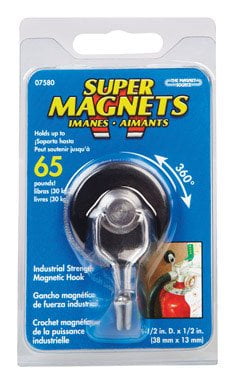 Master Magnetics 07580 Magnet Hook Rotating 65# - Walmart.com