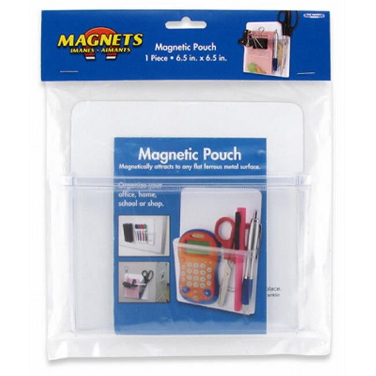 Master Magnetics 6.5 in. Clear 3D Magnet Pouch - Clear - 6.5 in ...