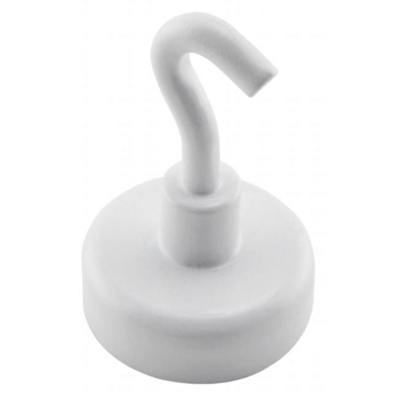 Master Magnetics Inc 07290 2 Count White Magnetic Hooks - Walmart.com